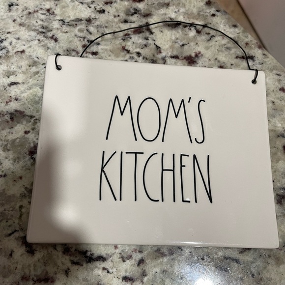 Rae Dunn | Wall Decor | Rae Dunn Wall Sign Moms Kitchen | Poshmark